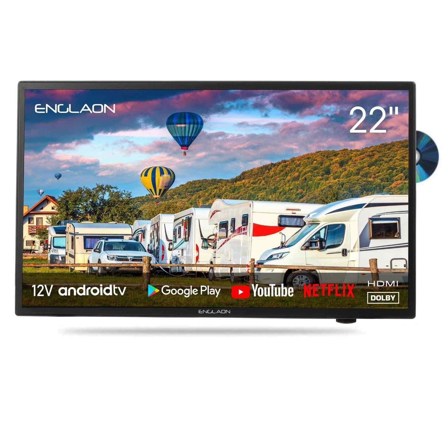 12V TV | 12V Smart TV For Caravan | Englaon – ENGLAON
