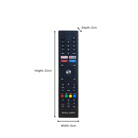 ENGLAON TV remote control for Android TVs – ENGLAON AU